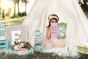 Emi's 4th Birthday Vintage Teepee Session | - Leslie Christine Photography | Dallas Newborn ...